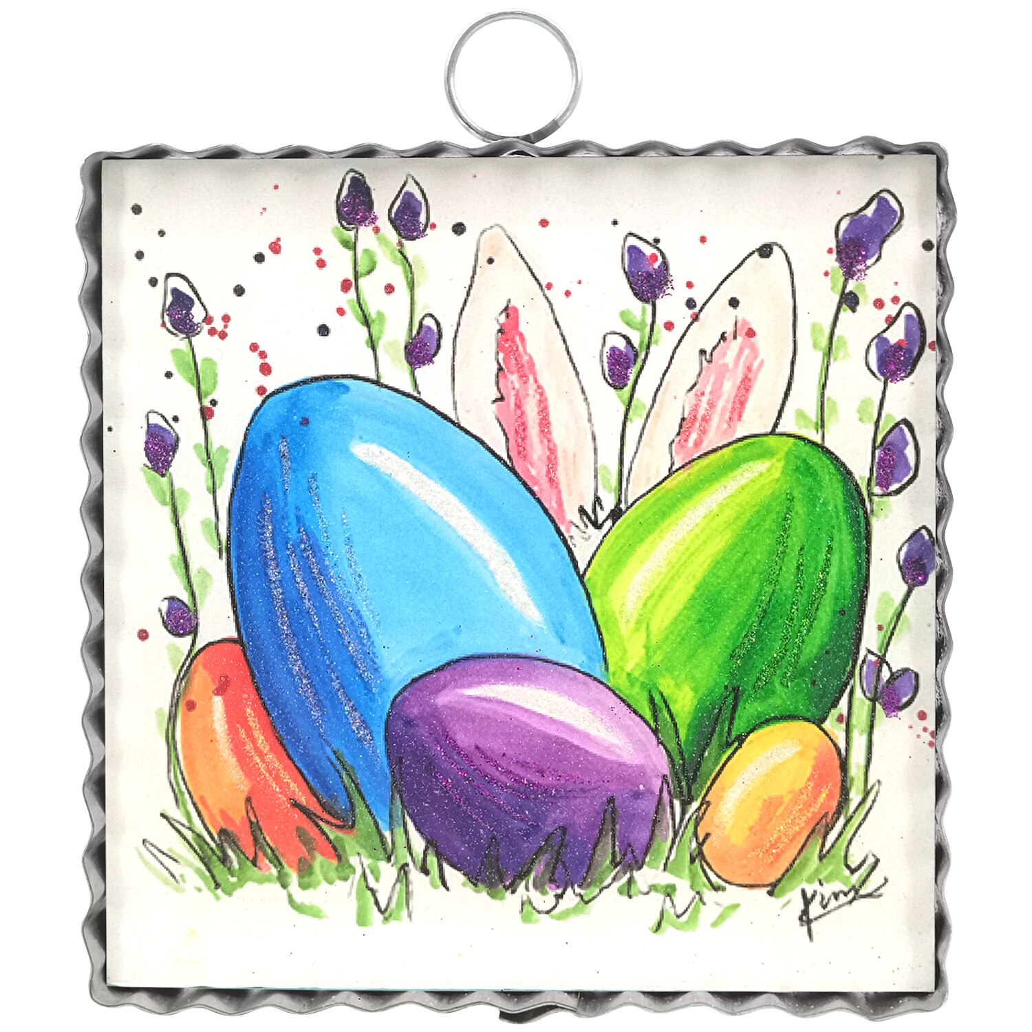 Mini Art Hide & Seek Bunny by The Round Top Collection