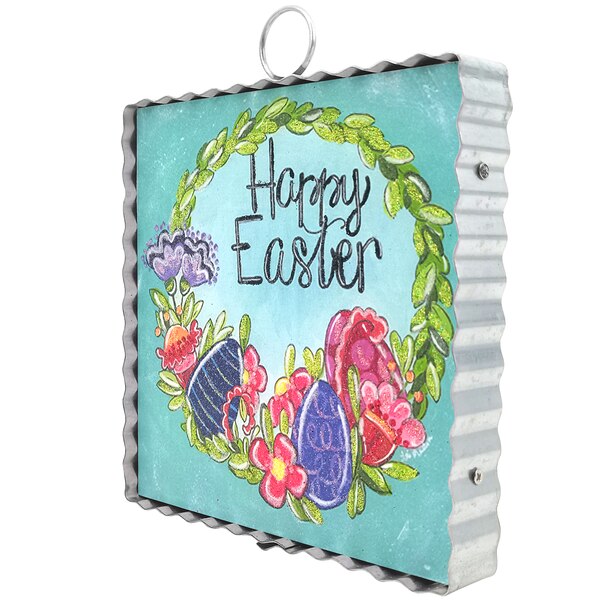 Mini Art Happy Easter Wreath by The Round Top Collection