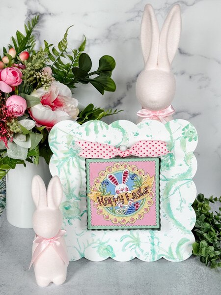 Mini Art Happy Easter Bunny by The Round Top Collection