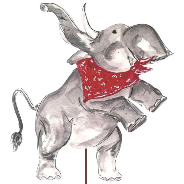 Beck's Bandana Elephant by The Round Top Collection