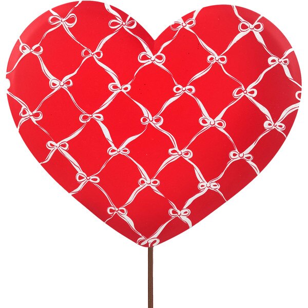 Bow Lattice Heart by The Round Top Collection