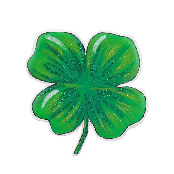 Edgy Shamrock Magnet by The Round Top Collection