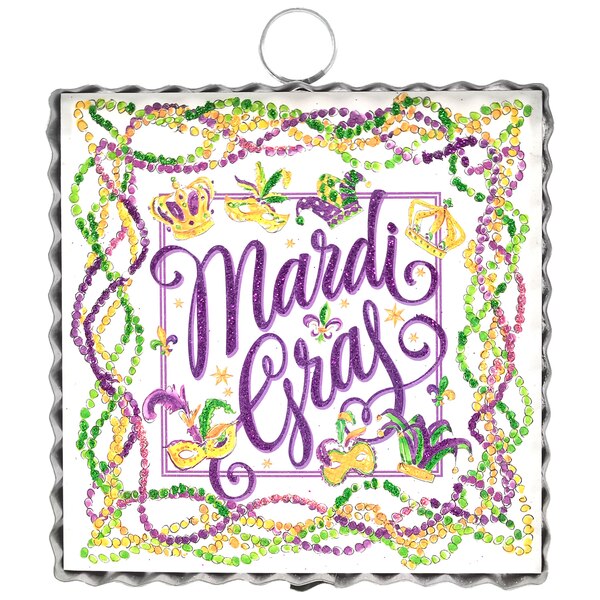 Mini Art Mardi Gras by The Round Top Collection